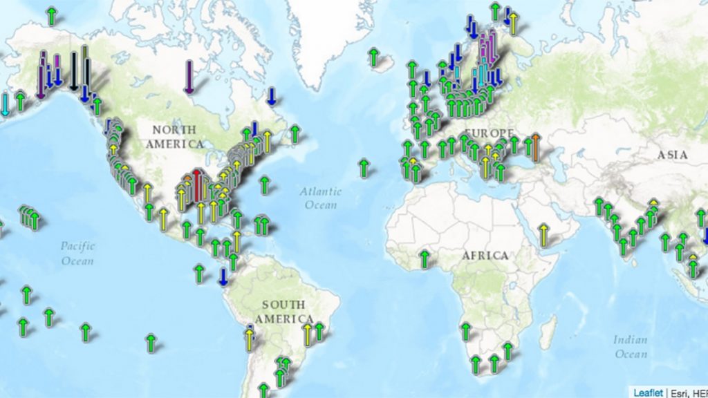 NOAA SLR map - John Englander - Sea Level Rise Expert